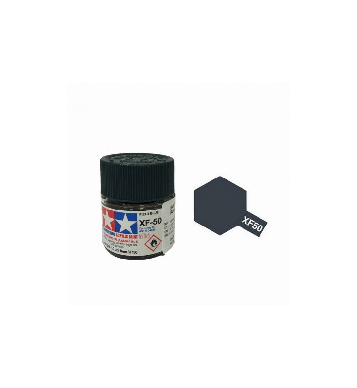 TAMIYA XF50 Bleu de campagne Pot De 10ml