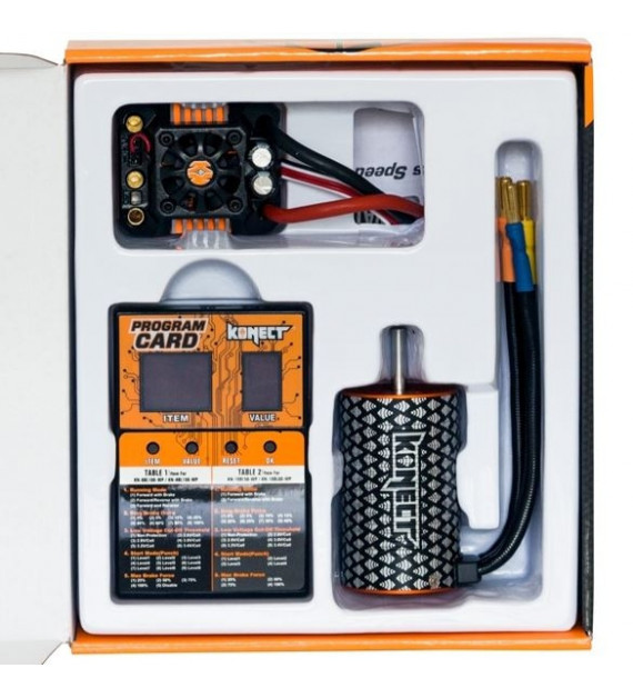 KONECT Combo brushless 80amp KN-COMBO-C1